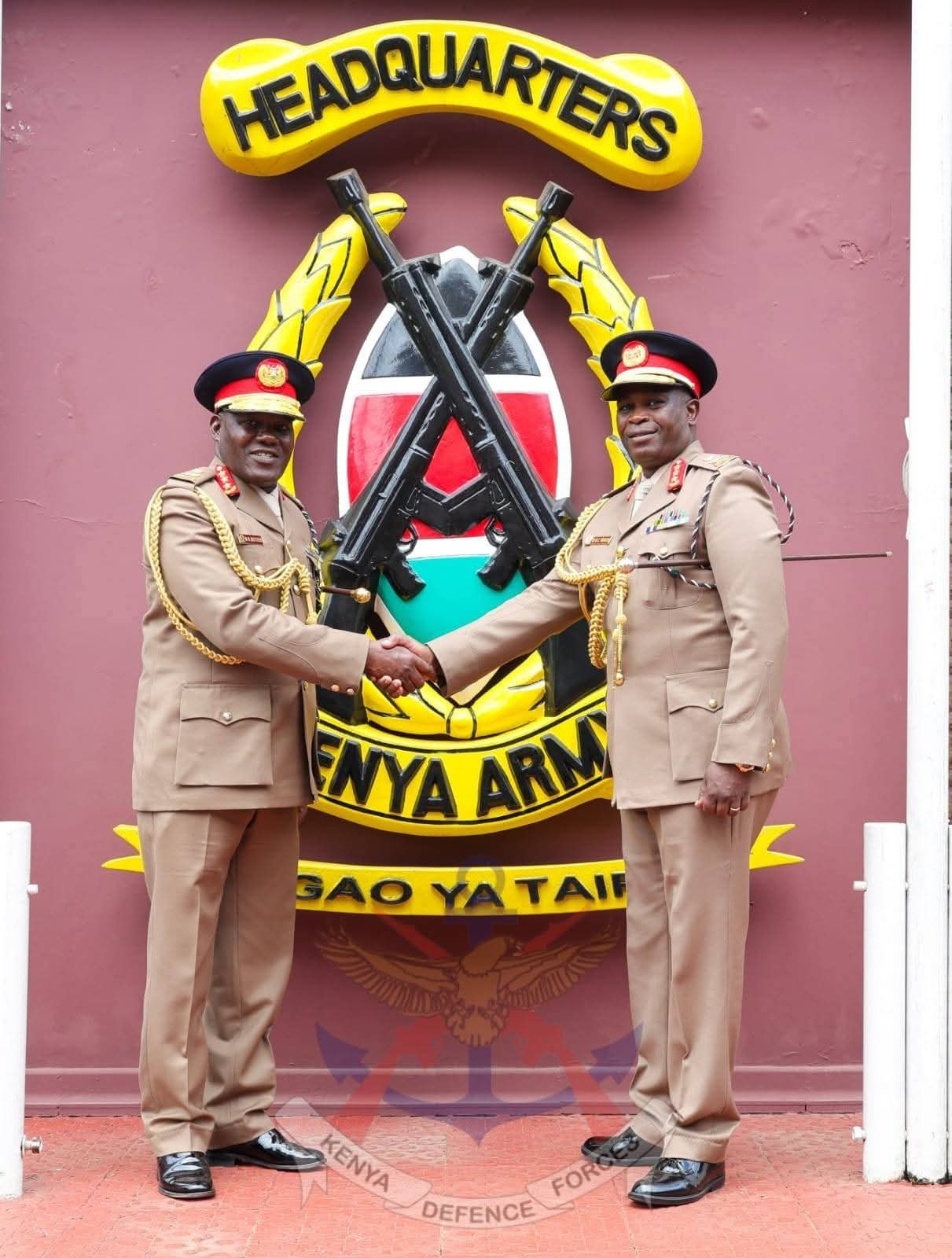 Lieutenant General David Keter Takes Over as Commander of the Kenya ...